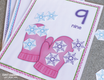 Snowflake Counting Mats 0-20 – Early Learning Ideas