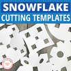 Snowflake Cutting Patterns for Winter Scissor Skills & Fine Motor Prac ...
