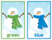 Snowman Color Matching Activities – Early Learning Ideas
