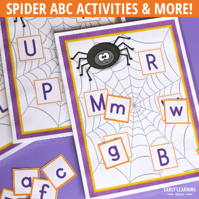 Spider Activity Bundle – Early Learning Ideas