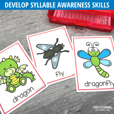 Syllable Awareness Exercises - Phonological Awareness Program – Early ...