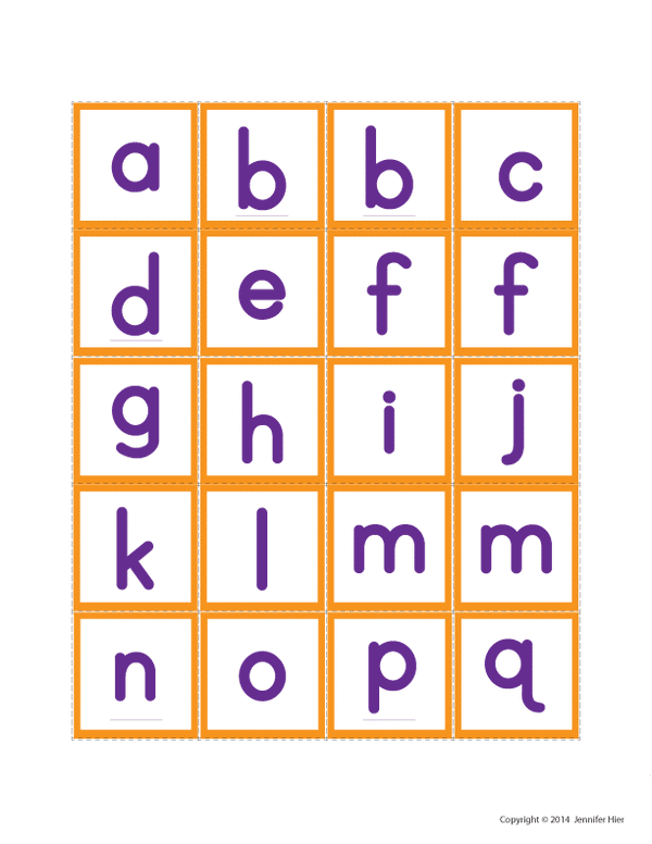 Spider Alphabet Matching Activity – Early Learning Ideas