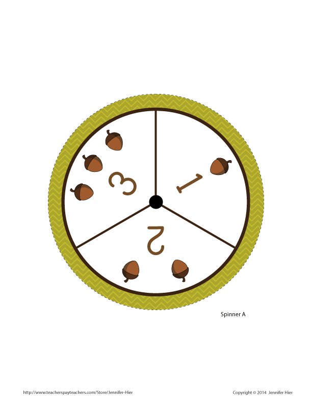 Squirrel & Acorn Math Activities – Early Learning Ideas