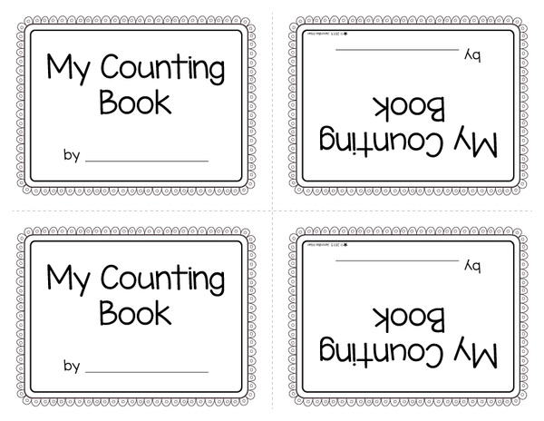 Make Your Own Number Books | 1-10 Counting Books – Early Learning Ideas