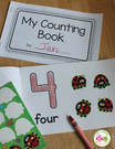 Make Your Own Number Books | 1-10 Counting Books – Early Learning Ideas