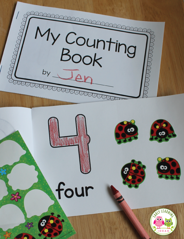 Make Your Own Number Books | 1-10 Counting Books – Early Learning Ideas