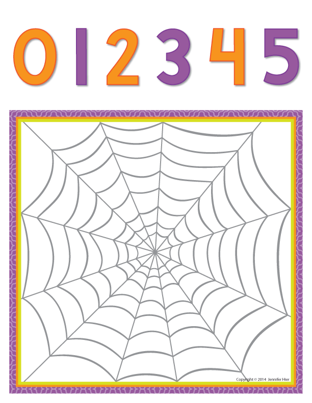Five Silly Spiders Interactive Counting Book – Early Learning Ideas