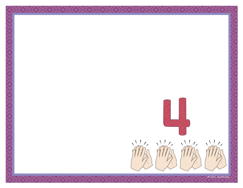 Counting Syllables Activities Phonological Awareness Activities Spring ...