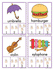 Syllable Counting Clip Cards – Early Learning Ideas