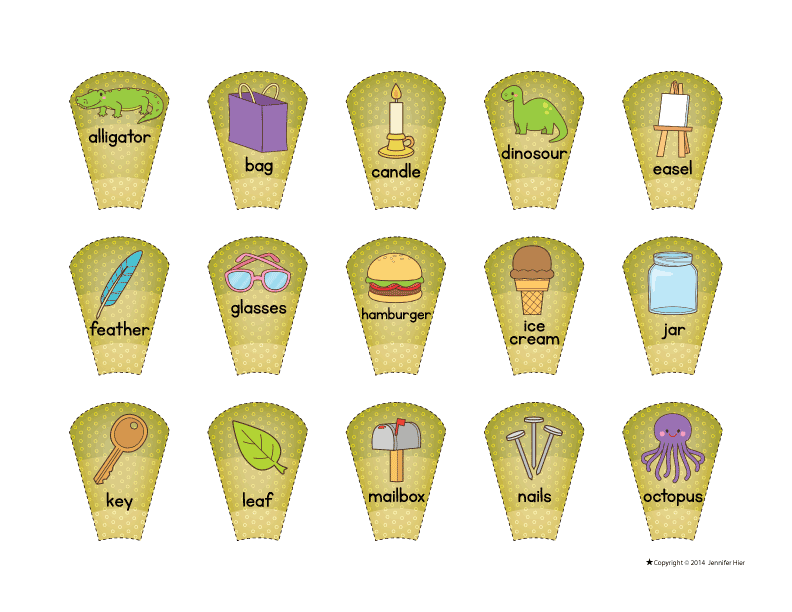 Turkey Alphabet & Beginning Sound Activity – Early Learning Ideas