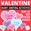 Valentine's Day Sorting Hearts Activity – Early Learning Ideas