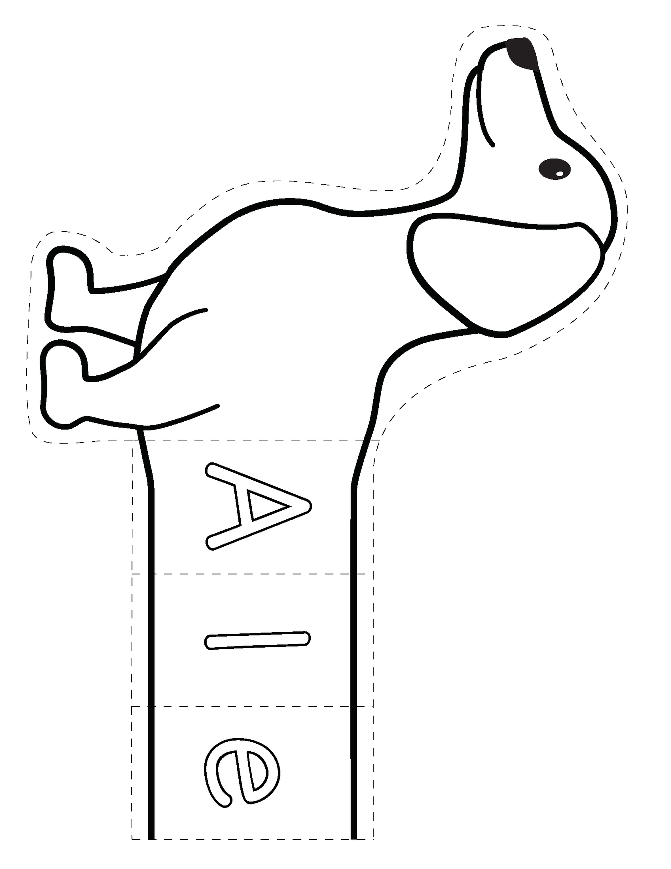Editable Name Practice Puzzles - Dog Theme – Early Learning Ideas